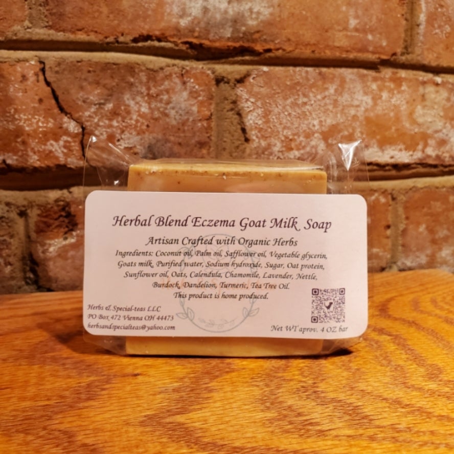 Herbal Blend Eczema Goat Milk Soap Herbs And Special Teas